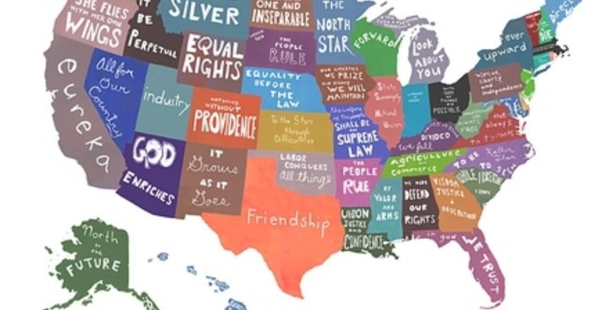 Budget Travel | State mottos: Eureka! The People Rule!