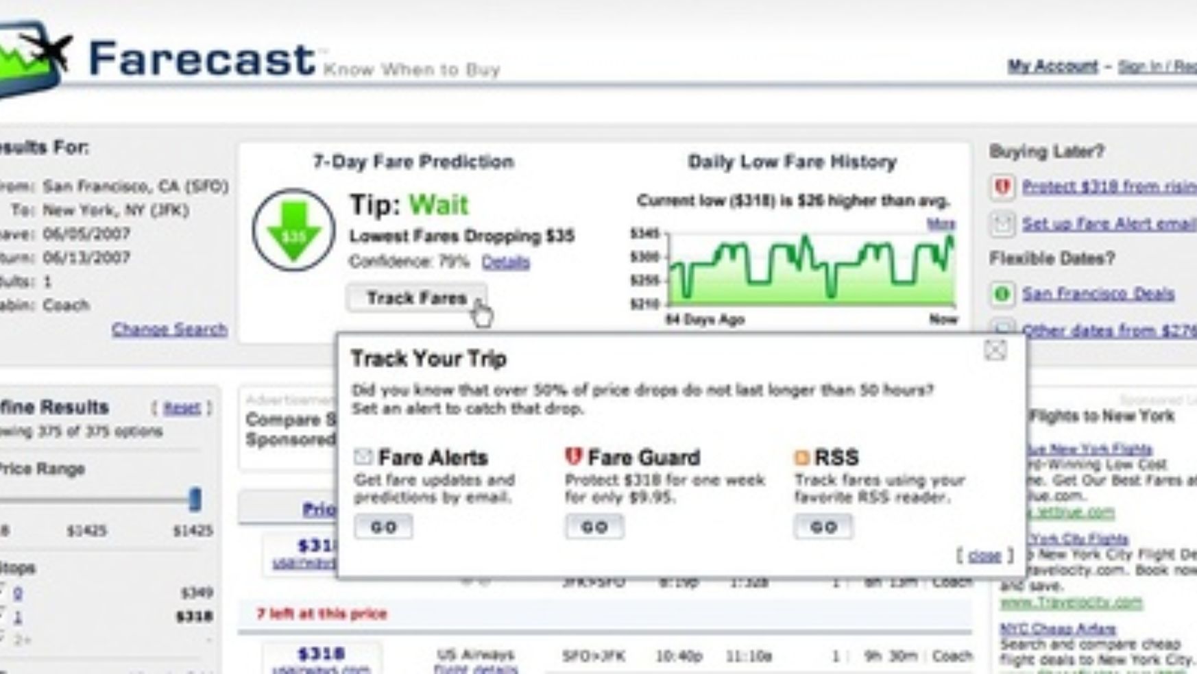 Fare prediction made easier | Budget Travel