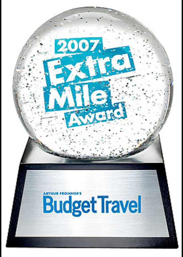 Budget Travel's 2007 Extra Mile Awards | Budget Travel